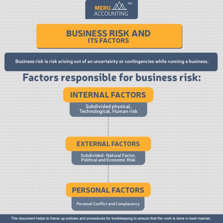 What is business risk definition factors and examples?