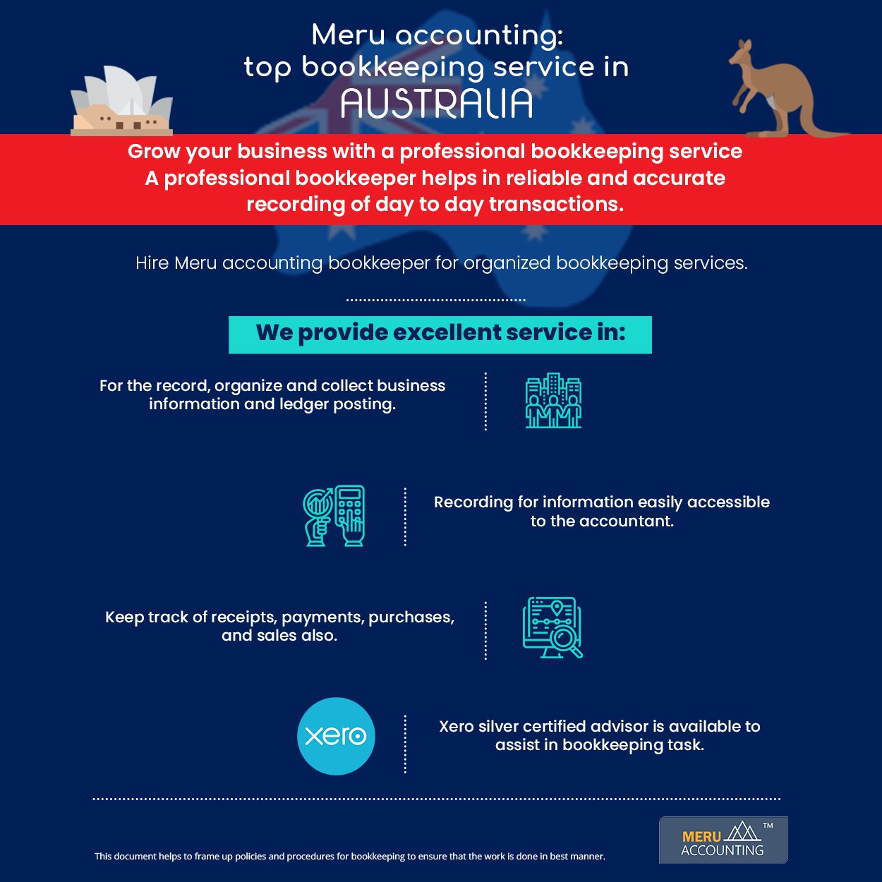 Bookkeeping Service for Australia | Meru Accounting