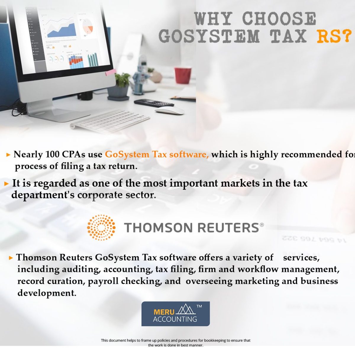 Why Choose GoSystem Tax RS? - Meru Accounting