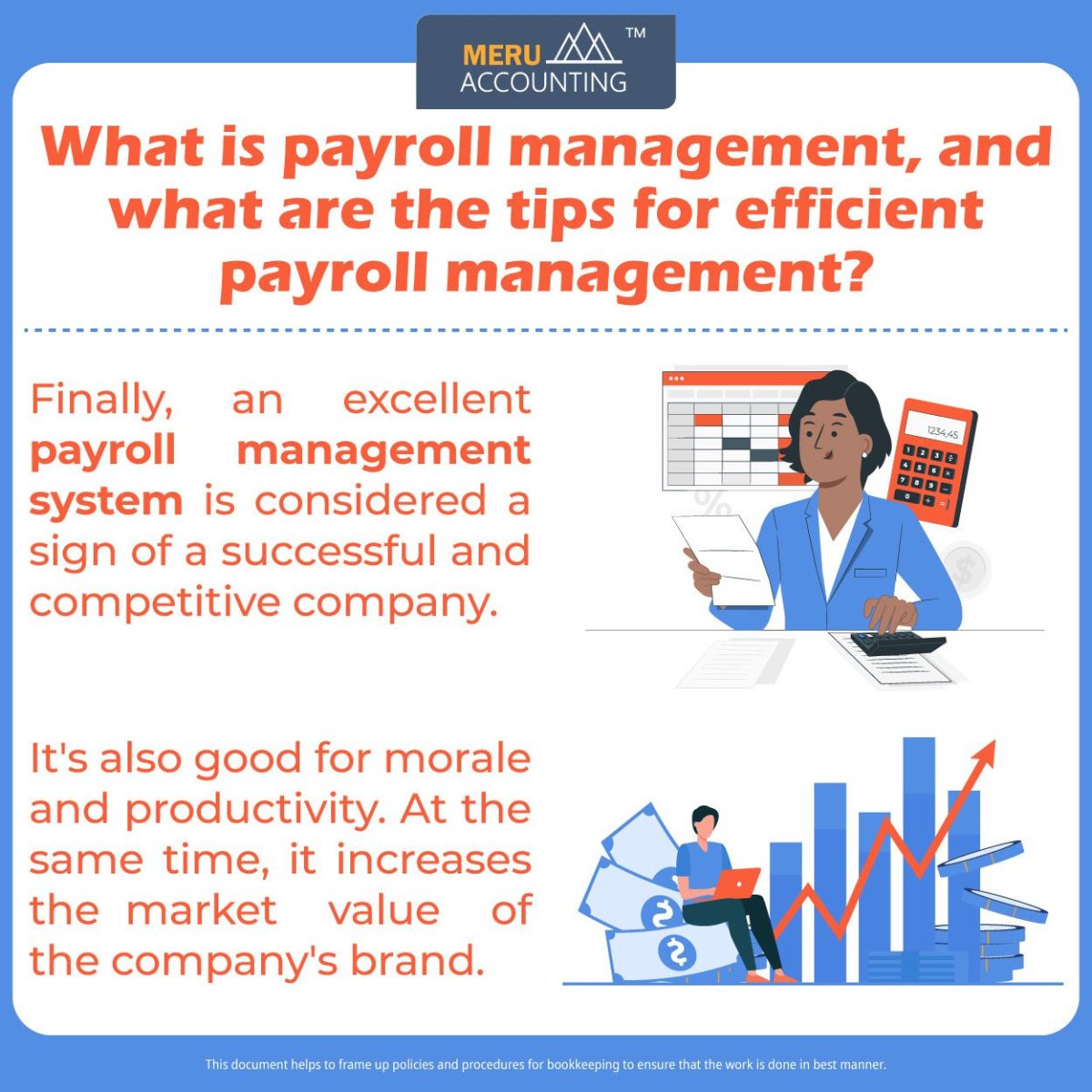 What are the tips for efficient payroll management?