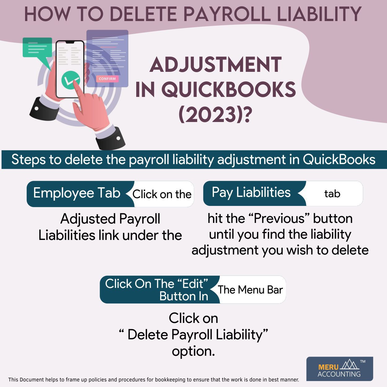 QuickBooks (2023): Deleting Payroll Liability Adjustment Guide