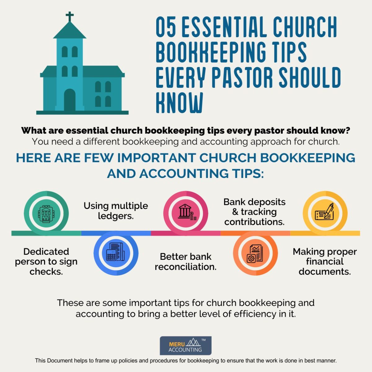 5 Essential Church Bookkeeping Tips Every Pastor Should Know