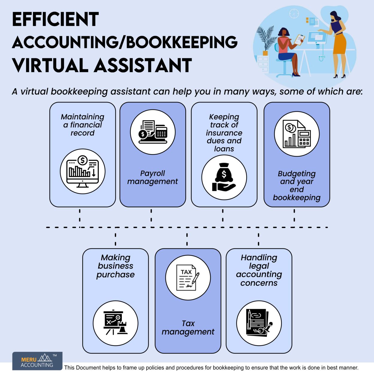 Efficient Virtual Assistant for Accounting and Bookkeeping