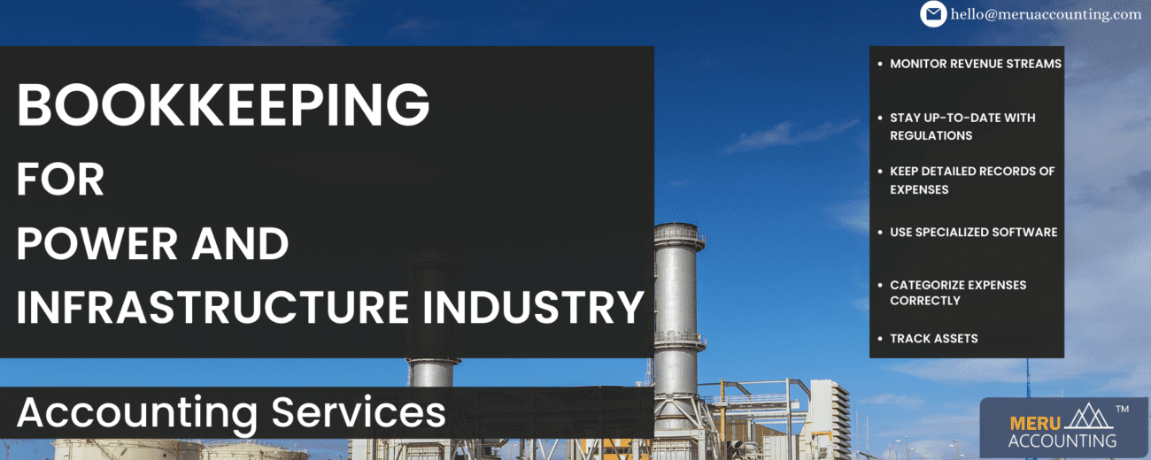 Power and Infrastructure: Essential Bookkeeping Tips for Success