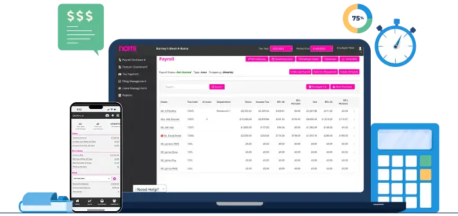 Nomi Software | CRM Accounting and Bookkeeping