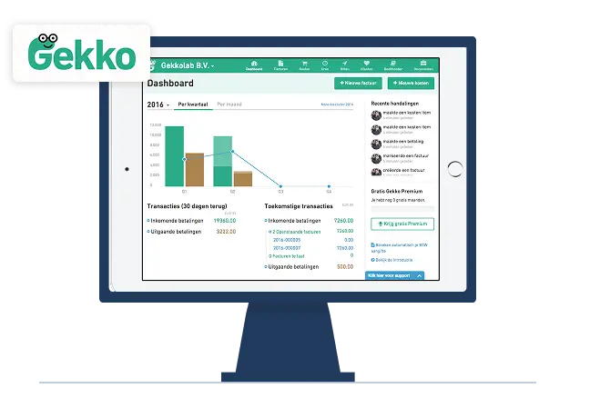 Gekko Software | Online Accounting for Freelancers