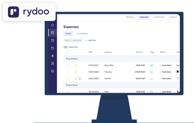 Rydoo Software | Smart Expense Management Solutions